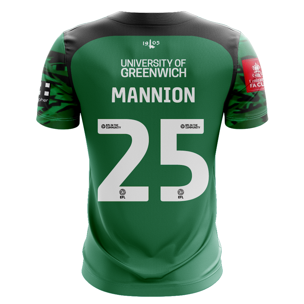 William Mannion | Charlton Athletic - Chelsea | MatchWornShirt