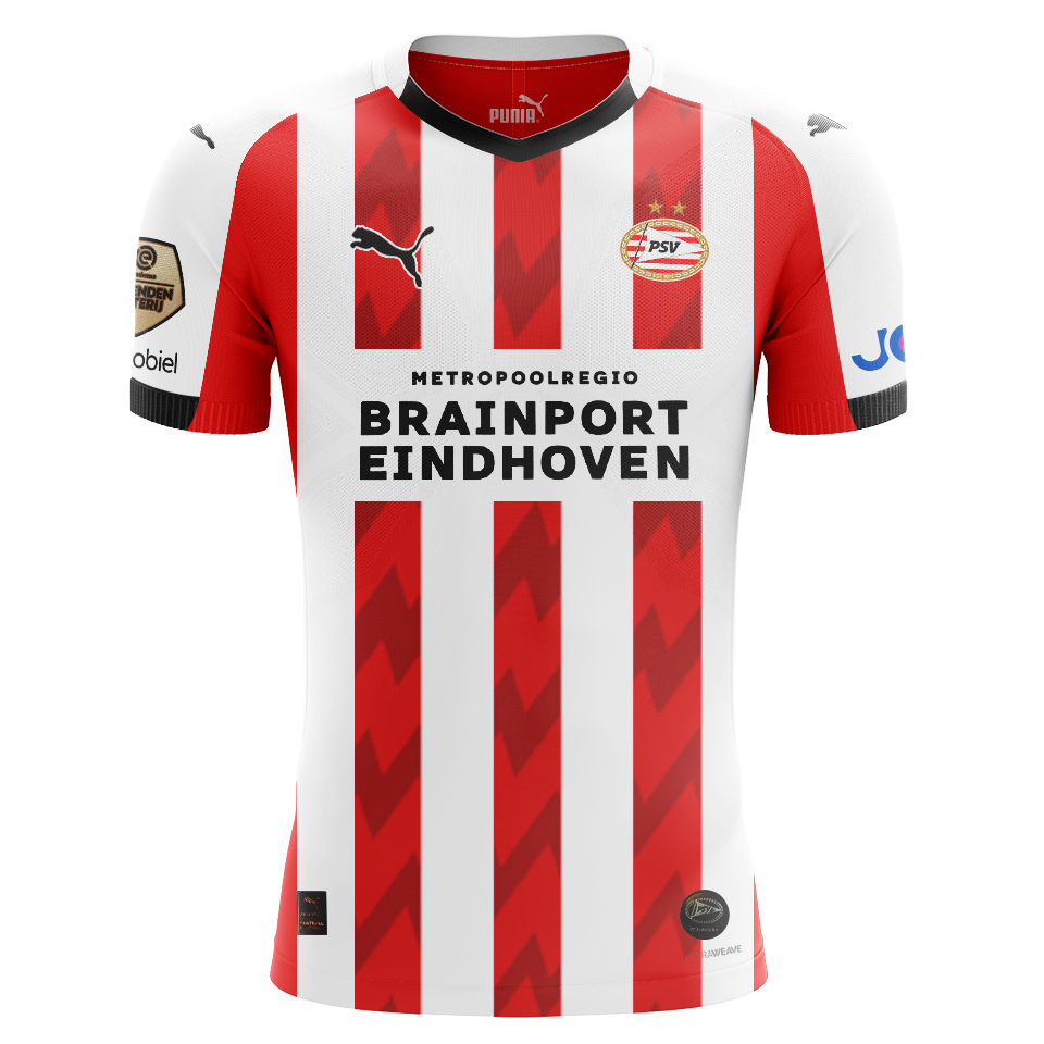 Joel van den Berg | FC Den Bosch - PSV | MatchWornShirt