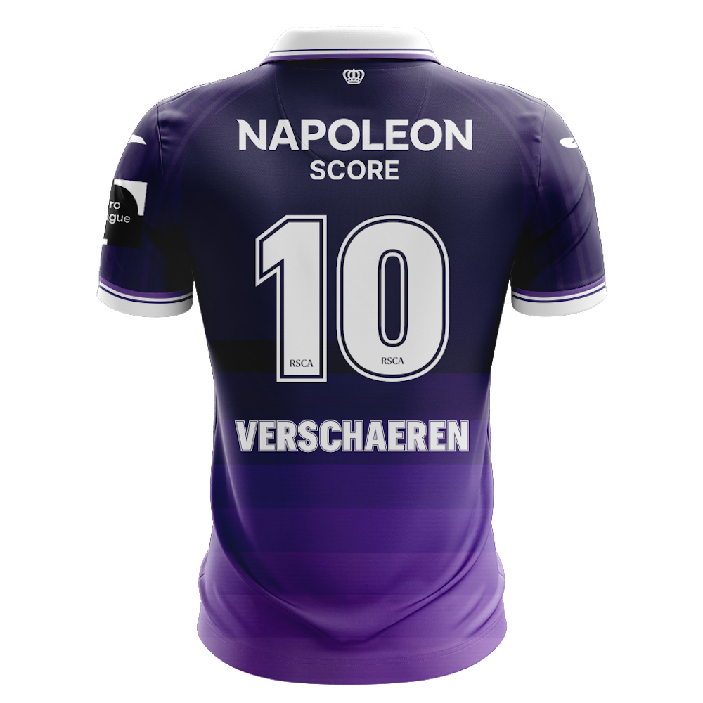 Yari Verschaeren | RSC Anderlecht - KAA Gent | MatchWornShirt