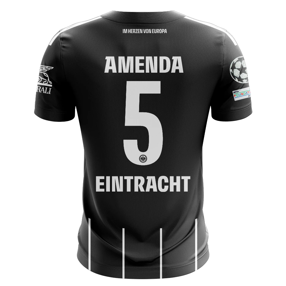 Aurèle Amenda | Eintracht Frankfurt - Tottenham Hotspur | MatchWornShirt