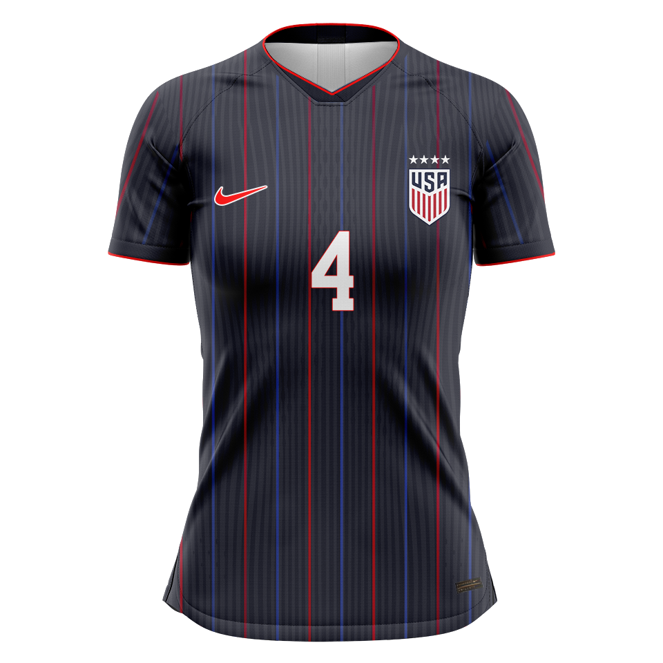 Kennedy Wesley | United States W - Paraguay W | MatchWornShirt