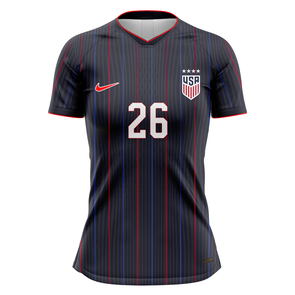 Jameese Joseph | United States W - Paraguay W | MatchWornShirt