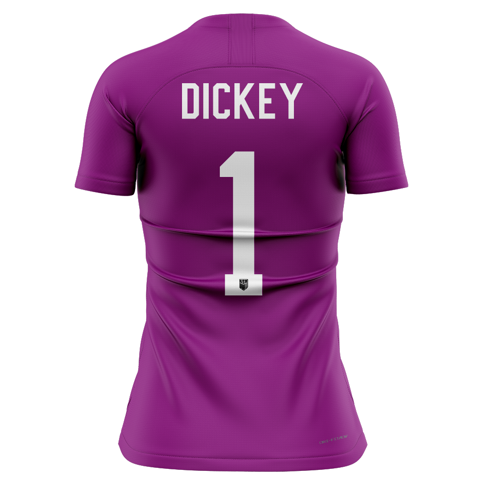 Claudia Dickey | United States W - Paraguay W | MatchWornShirt