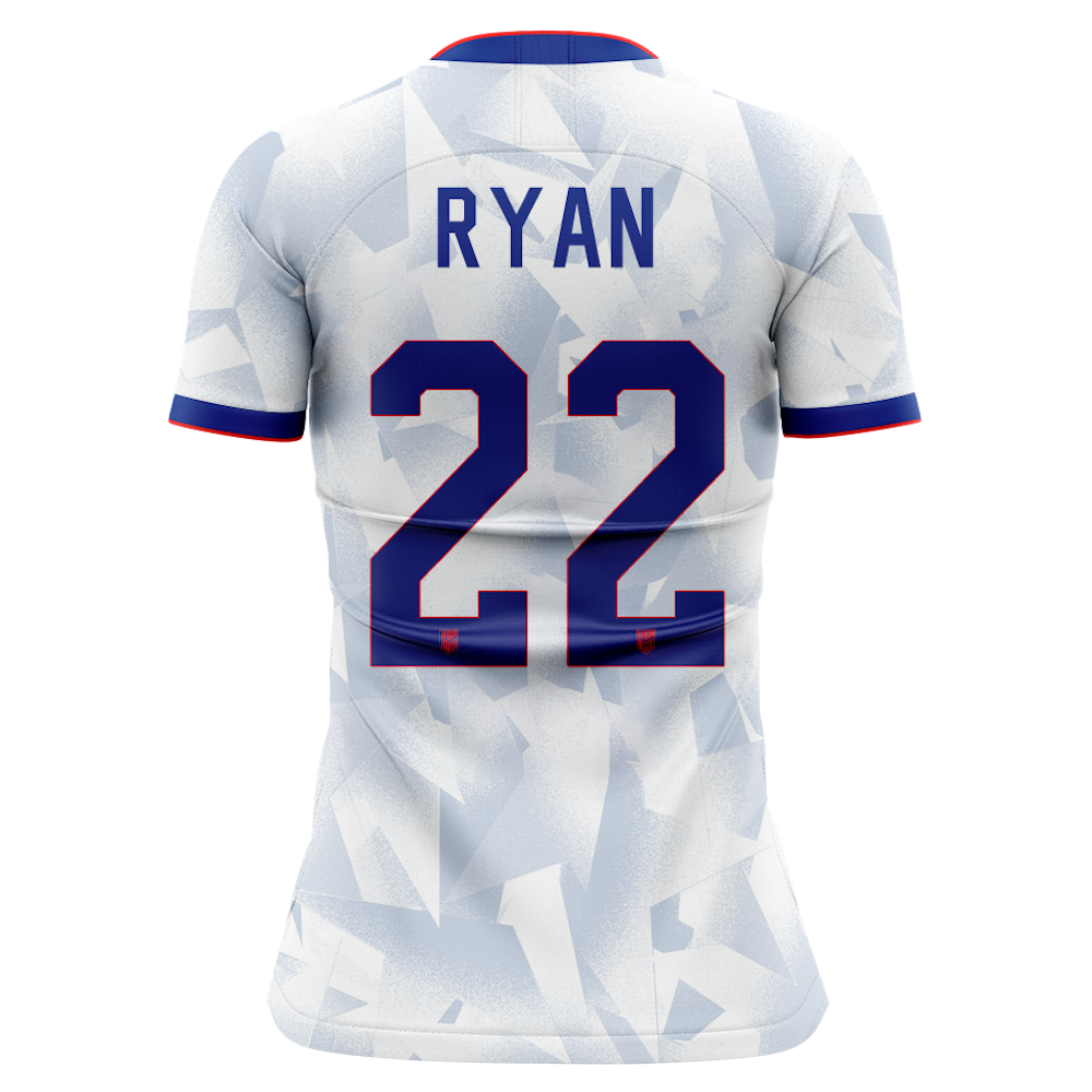 Yazmeen Ryan | United States W - Chile W | MatchWornShirt