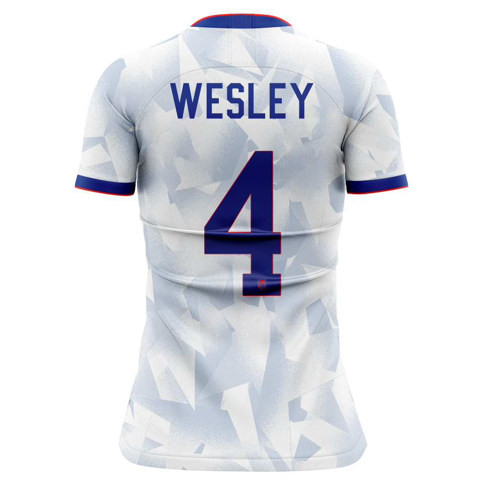 Kennedy Wesley | United States W - Chile W | MatchWornShirt