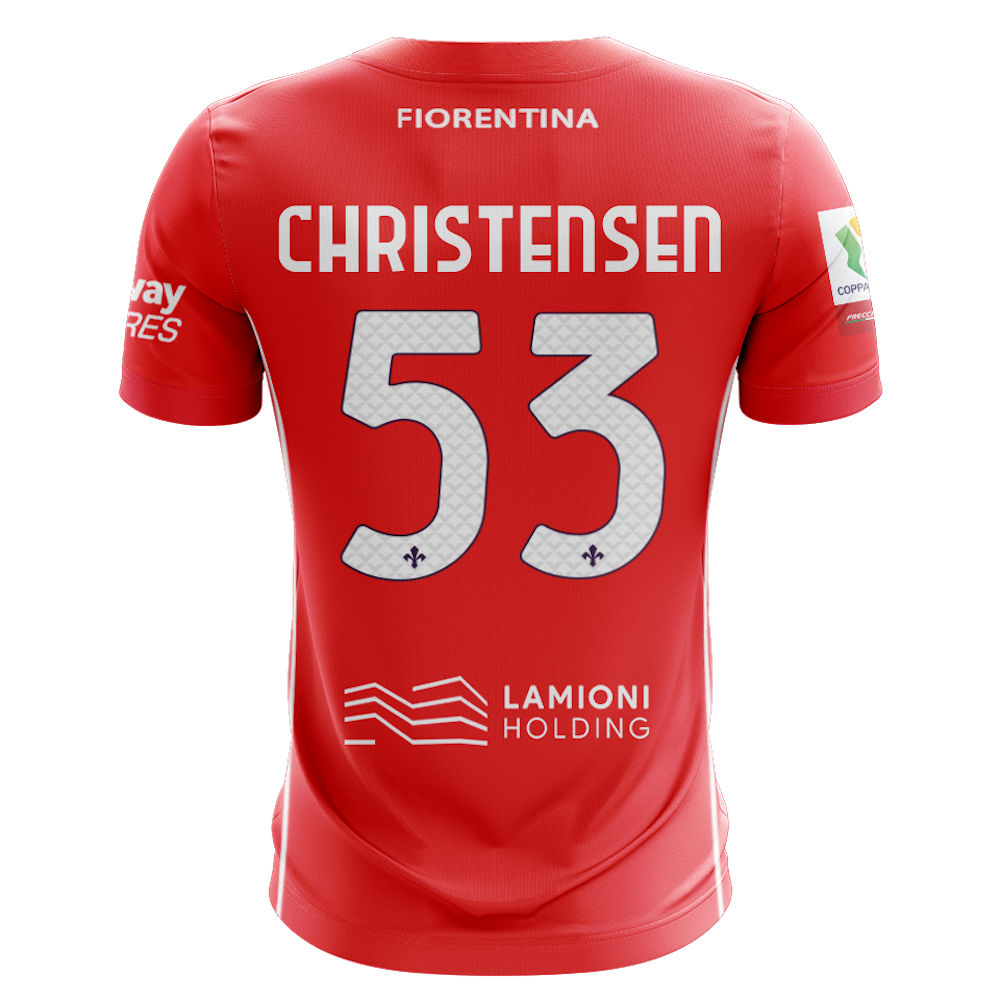 Oliver Christensen | ACF Fiorentina - Como 1907 | MatchWornShirt