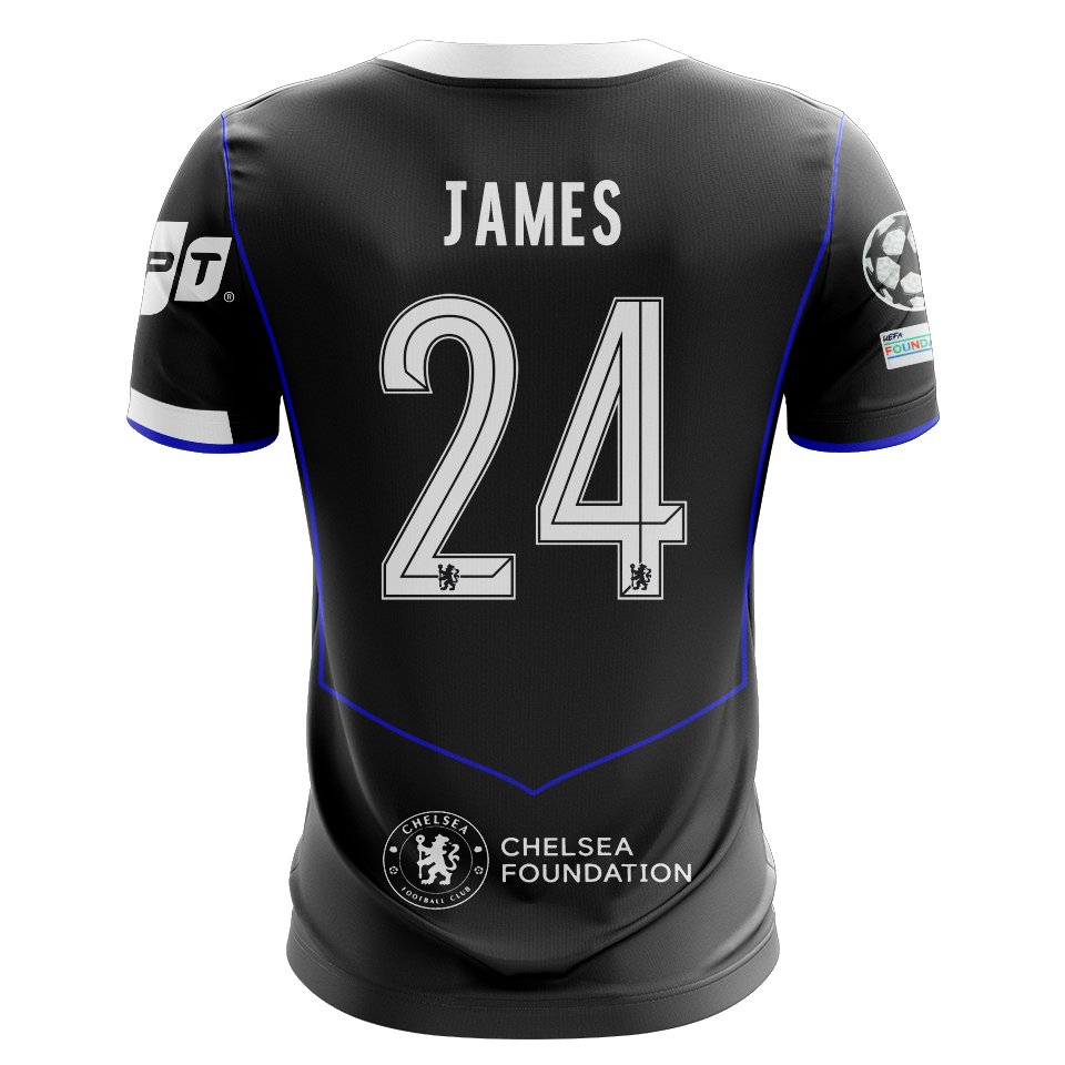 Reece James | Napoli - Chelsea | MatchWornShirt