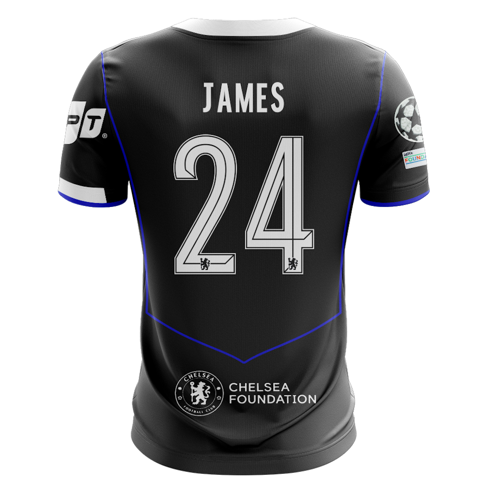 Reece James | Napoli - Chelsea | MatchWornShirt