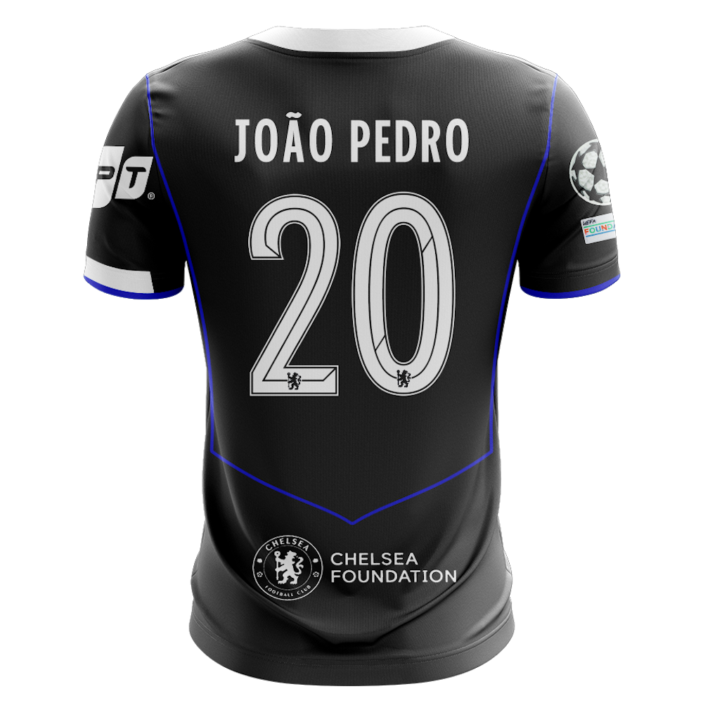 João Pedro | Napoli - Chelsea | MatchWornShirt