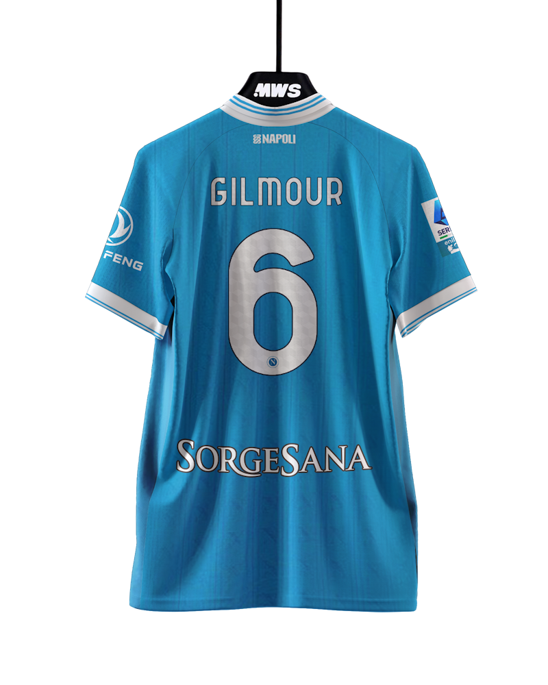 Billy Gilmour | SSC Napoli - SS Lazio | MatchWornShirt