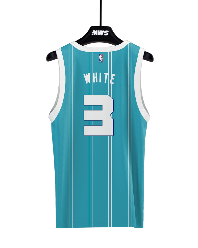 Coby White | New York Knicks - Charlotte Hornets | MatchWornShirt