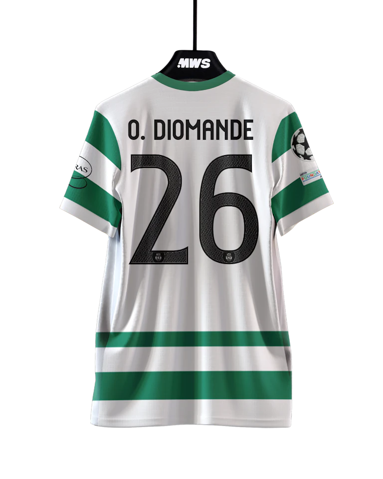 Ousmane Diomande | FK Bodø/Glimt - Sporting CP | MatchWornShirt