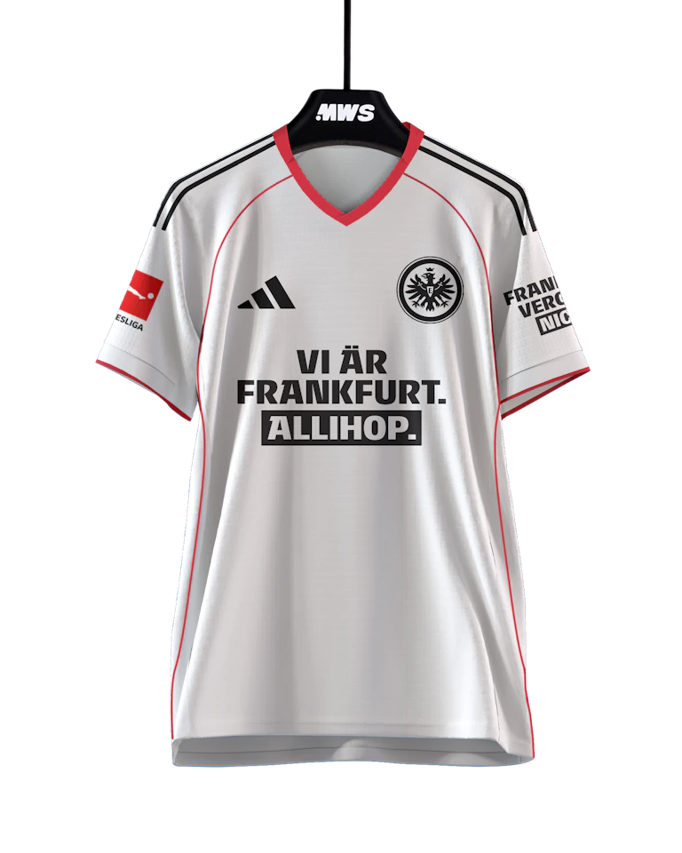Hugo Larsson | Eintracht Frankfurt - FC Köln | MatchWornShirt