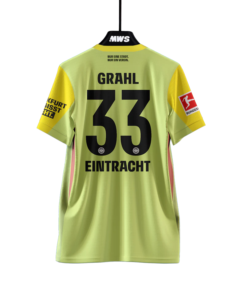 Jens Grahl | Eintracht Frankfurt - FC Köln | MatchWornShirt