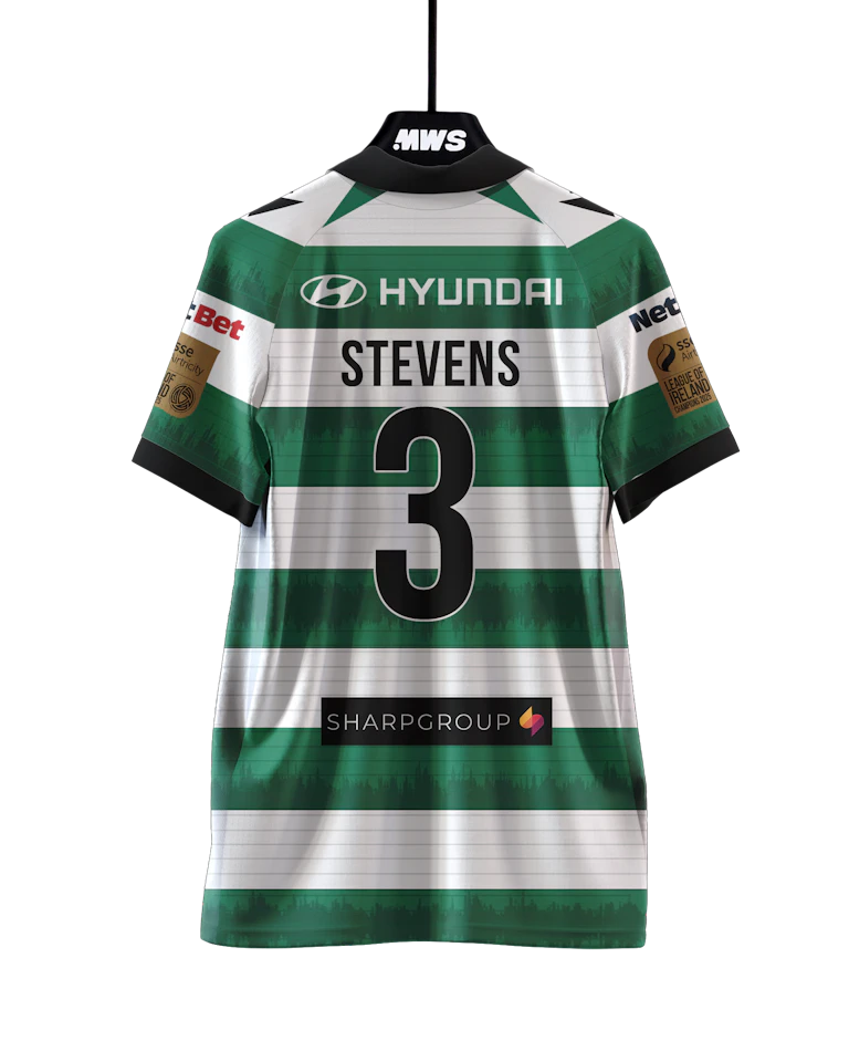 Enda Stevens | Bohemians - Shamrock Rovers | MatchWornShirt