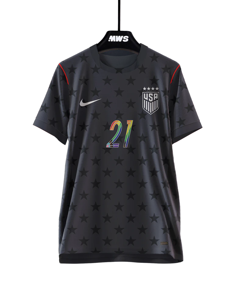 Alyssa Thompson | Brazil W - United States W | MatchWornShirt