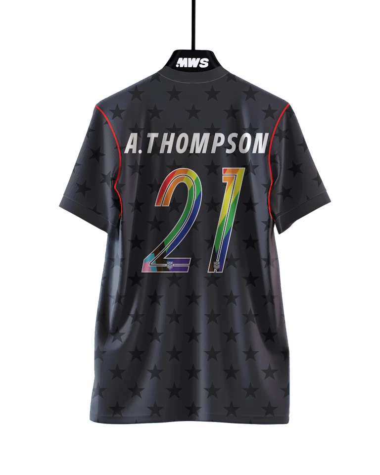 Alyssa Thompson | Brazil W - United States W | MatchWornShirt