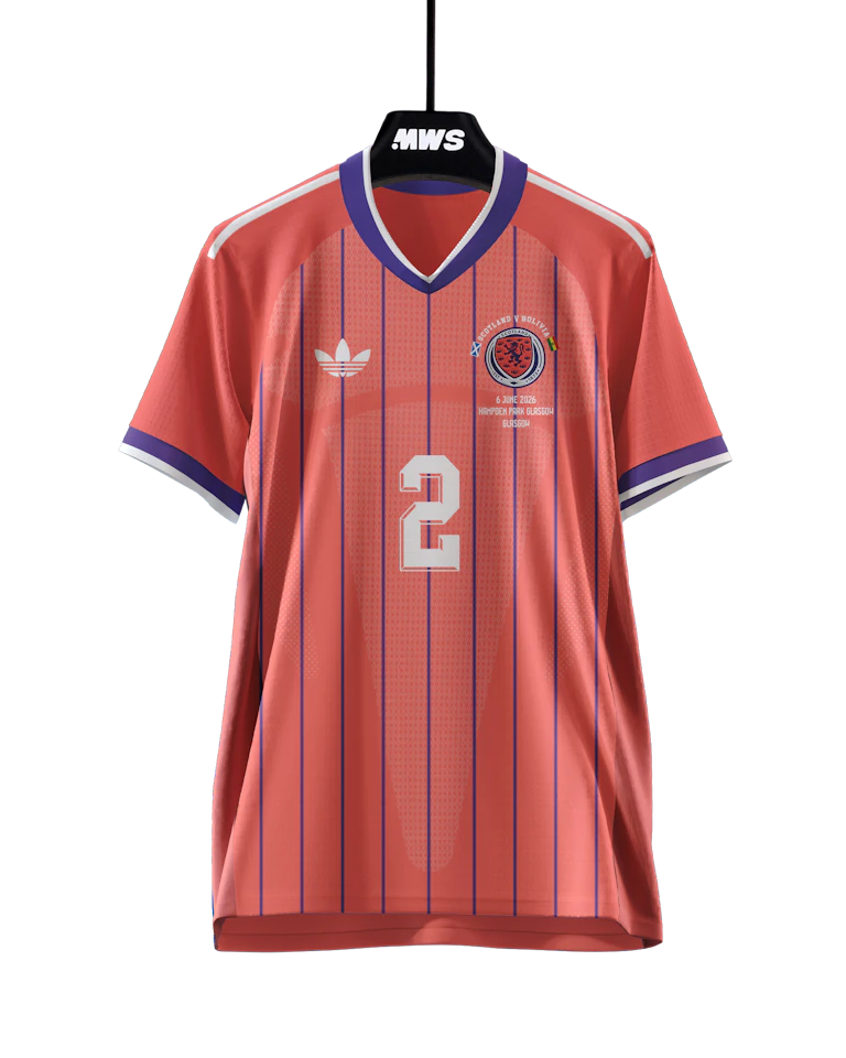 Aaron Hickey | Bolivia - Scotland | MatchWornShirt
