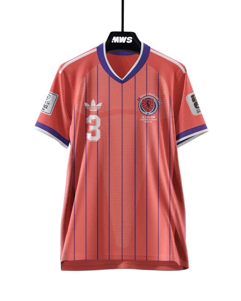 Andrew Robertson | Haiti - Scotland | MatchWornShirt