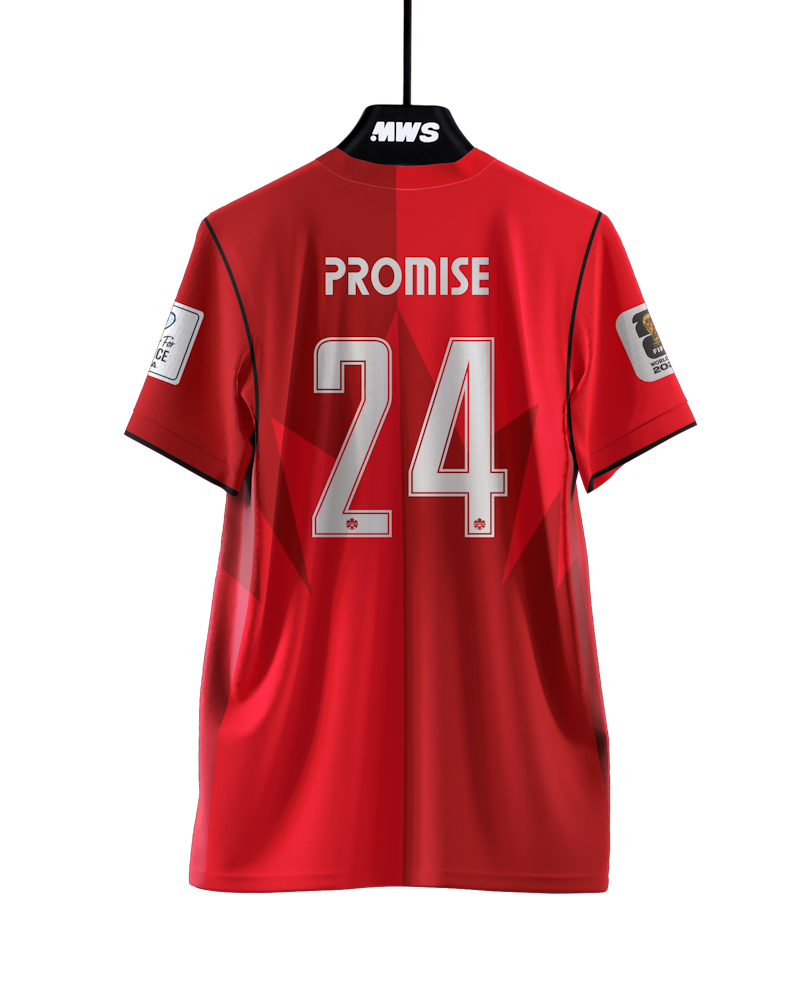 Promise David | Canada - Bosnia and Herzegovina | MatchWornShirt