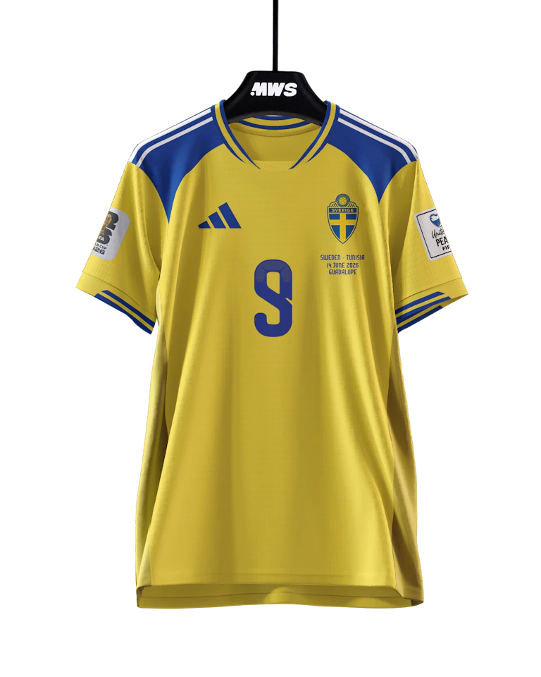 Alexander Isak | Sweden - Tunisia | MatchWornShirt