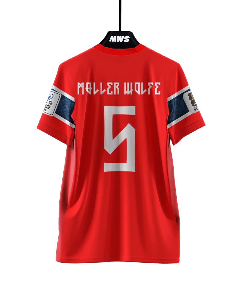 David Møller Wolfe | Iraq - Norway | MatchWornShirt