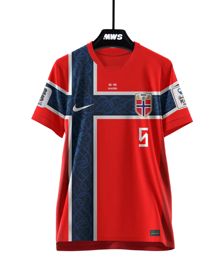David Møller Wolfe | Iraq - Norway | MatchWornShirt