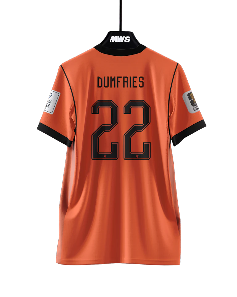 Denzel Dumfries | Netherlands - Japan | MatchWornShirt