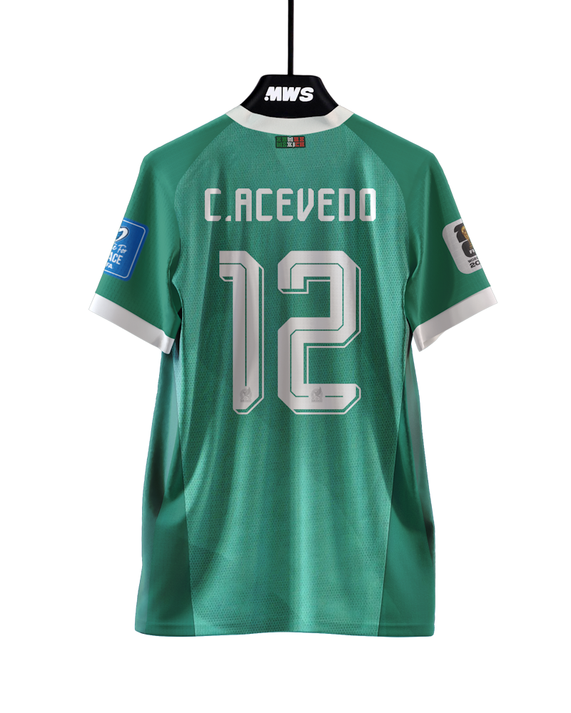 Carlos Acevedo | Mexico - Korea Republic | MatchWornShirt