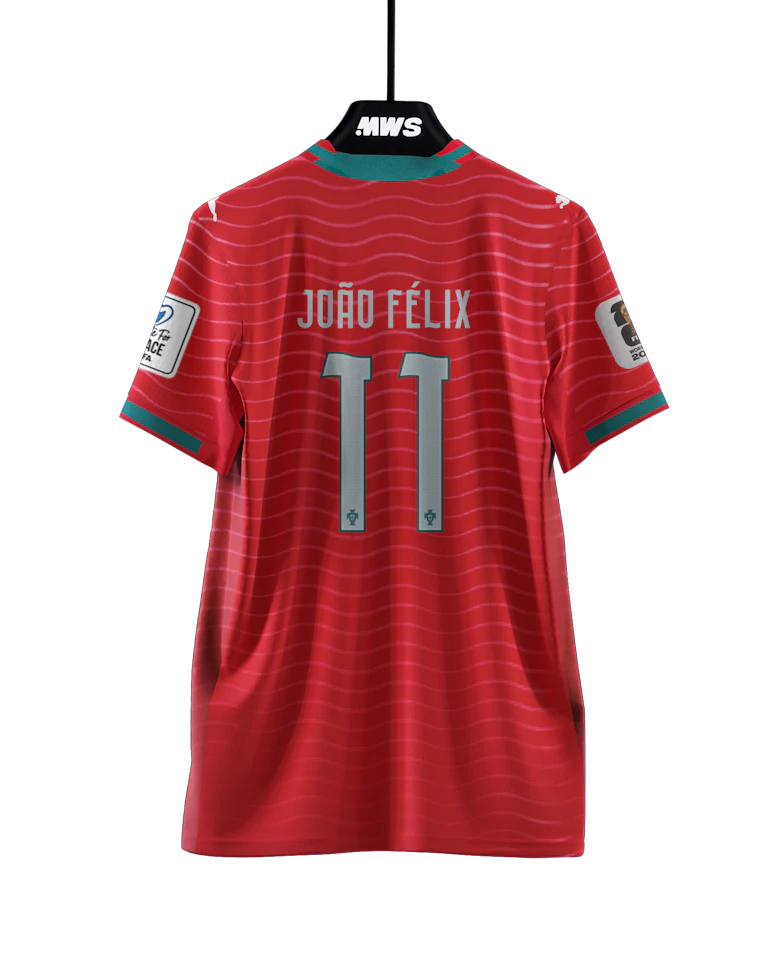 João Félix | Portugal - Congo DR | MatchWornShirt