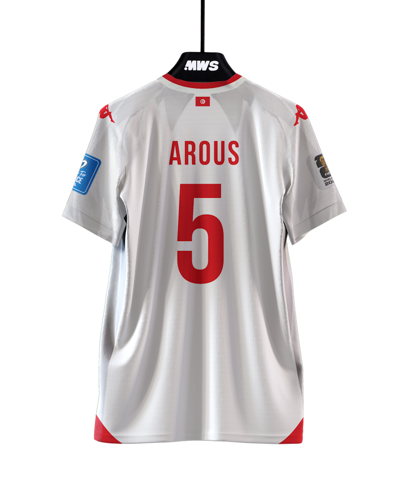 Adam Arous | Tunisia - Japan | MatchWornShirt
