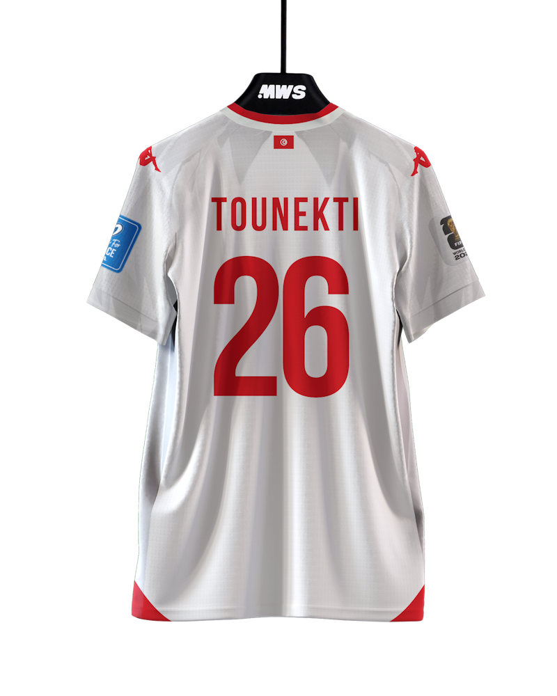 Sebastian Tounekti | Tunisia - Japan | MatchWornShirt