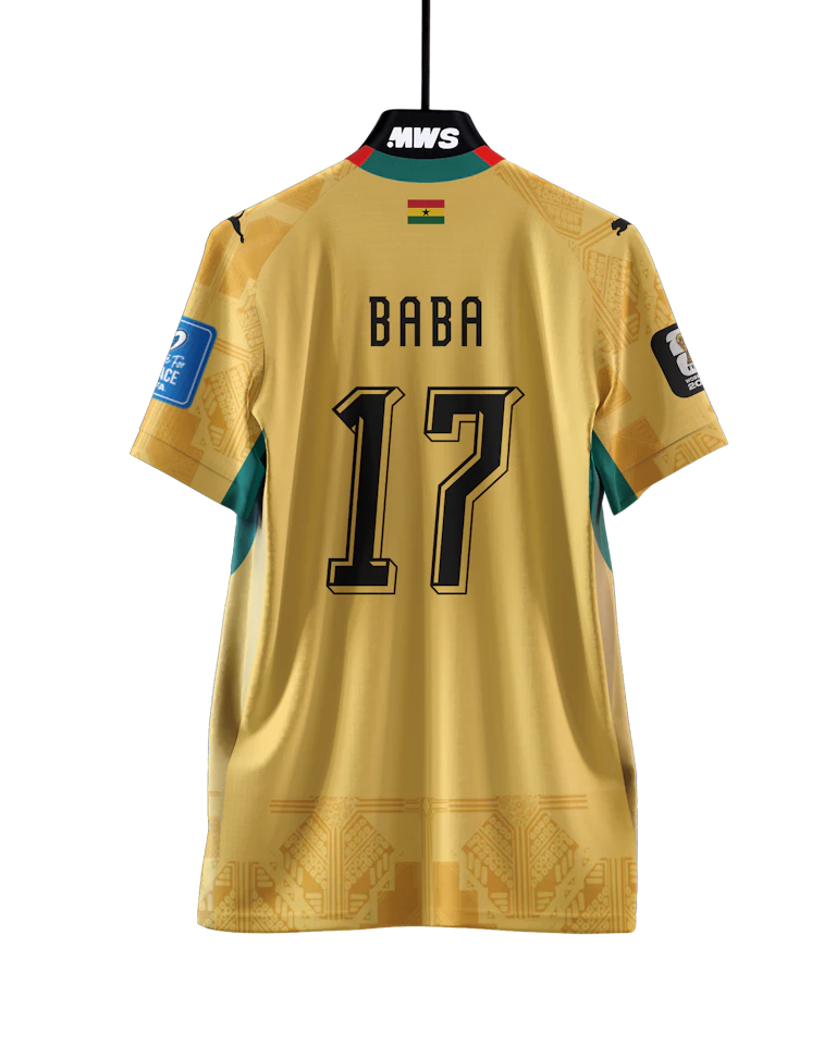 Abdul Baba | England - Ghana | MatchWornShirt