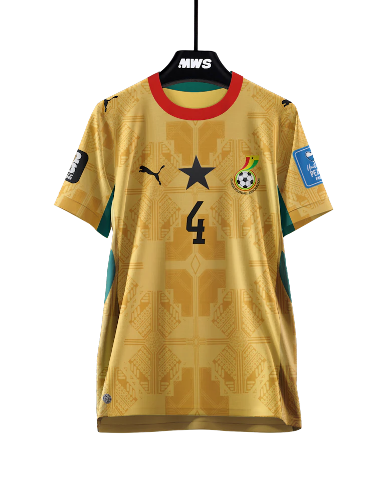 Jonas Adjei Adjetey | England - Ghana | MatchWornShirt
