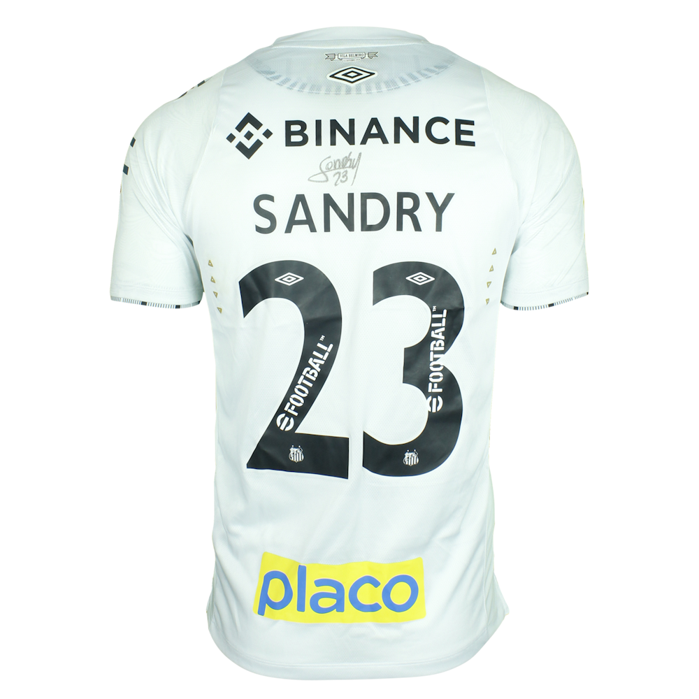 Sandry Roberto Santos Goes | Santos - Chapecoense | MatchWornShirt