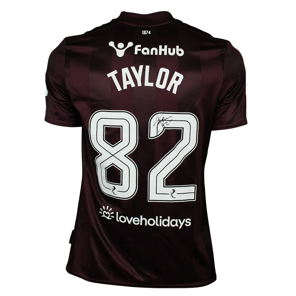 Gerald Taylor | Heart of Midlothian - Tottenham Hotspur | MatchWornShirt