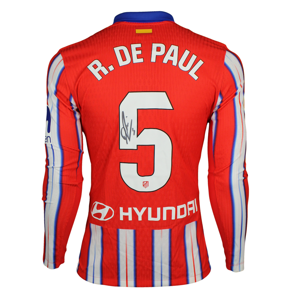 Rodrigo de Paul | Villarreal CF - Atlético de Madrid | MatchWornShirt
