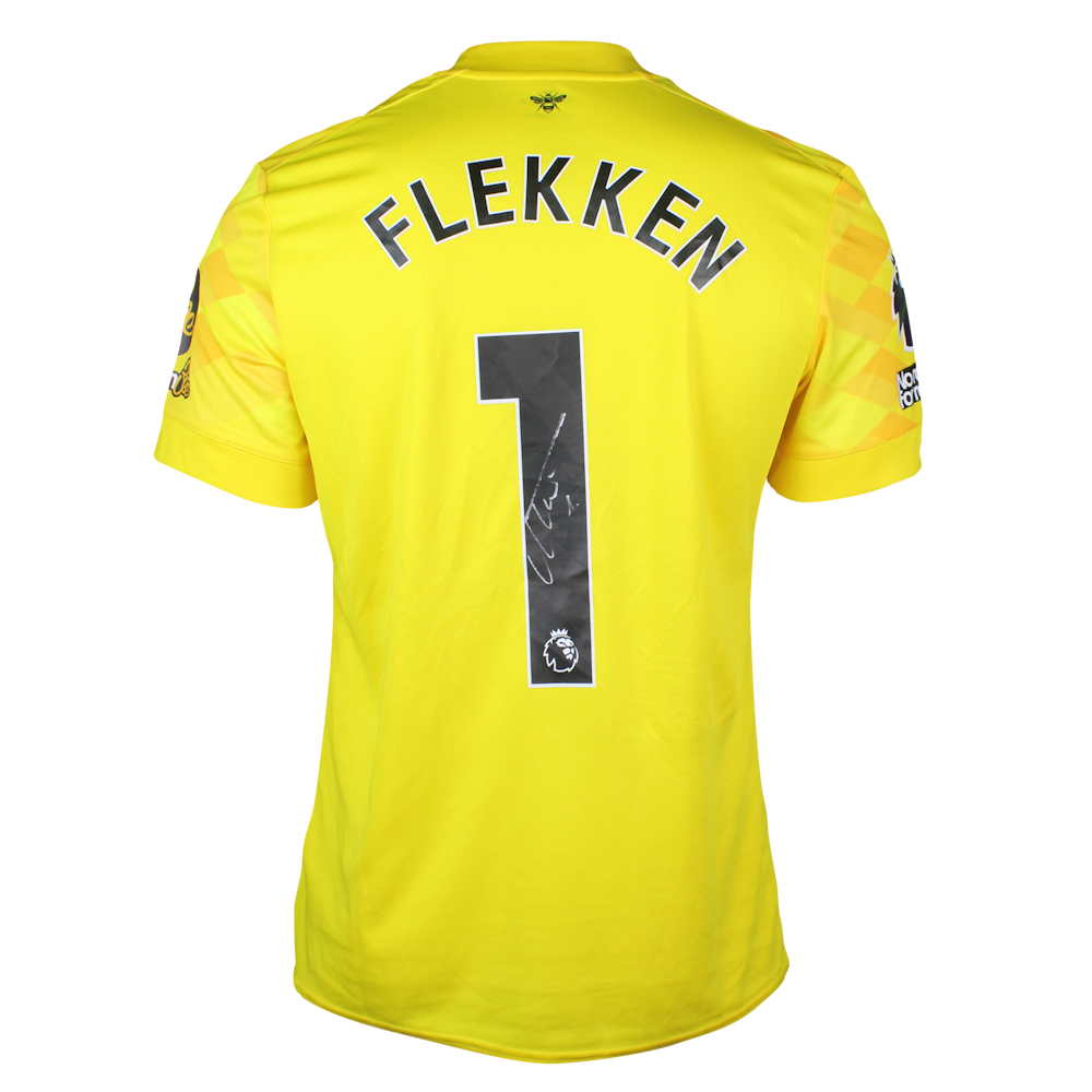 Mark Flekken | Liverpool - Brentford | MatchWornShirt