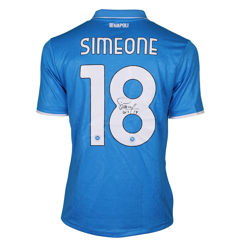 Giovanni Simeone | Napoli - Parma | MatchWornShirt