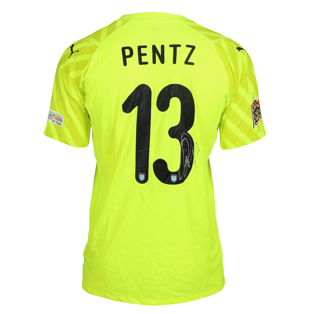 Patrick Pentz | Norway - Austria | MatchWornShirt