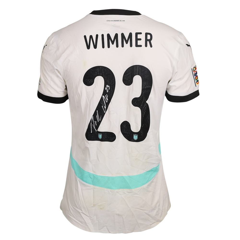 Patrick Wimmer | Austria | Norway - Austria | MatchWornShirt
