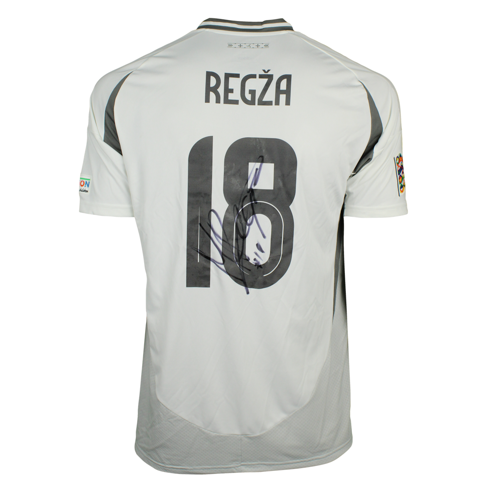 Marko Regža | Latvia - Faroe Islands | MatchWornShirt