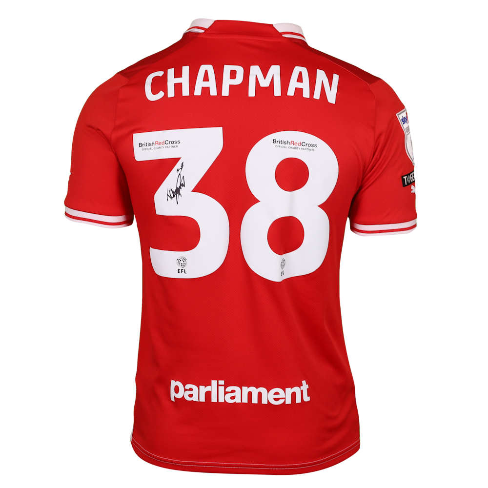Theo Chapman | Barnsley | MatchWornShirt