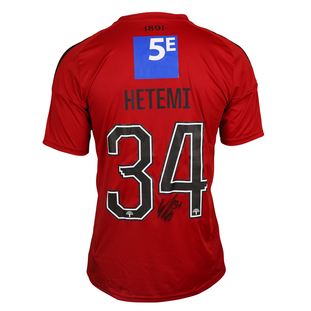 Lundrim Hetemi | Vejle Boldklub - Viborg | MatchWornShirt