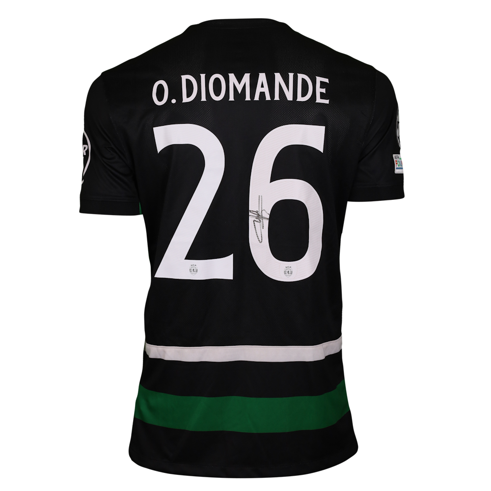 Ousmane Diomande | Sporting CP - LOSC Lille | MatchWornShirt