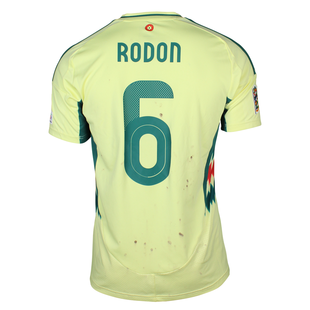 Joe Rodon | Montenegro - Wales | MatchWornShirt