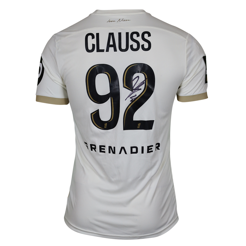 Jonathan Clauss | RC Lens - OGC Nice | MatchWornShirt