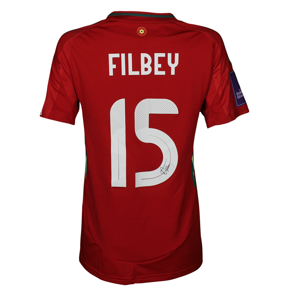 Anna Filbey | Slovakia W - Wales W | MatchWornShirt