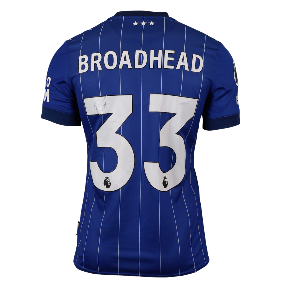 Nathan Broadhead | Ipswich Town - Leicester City | MatchWornShirt