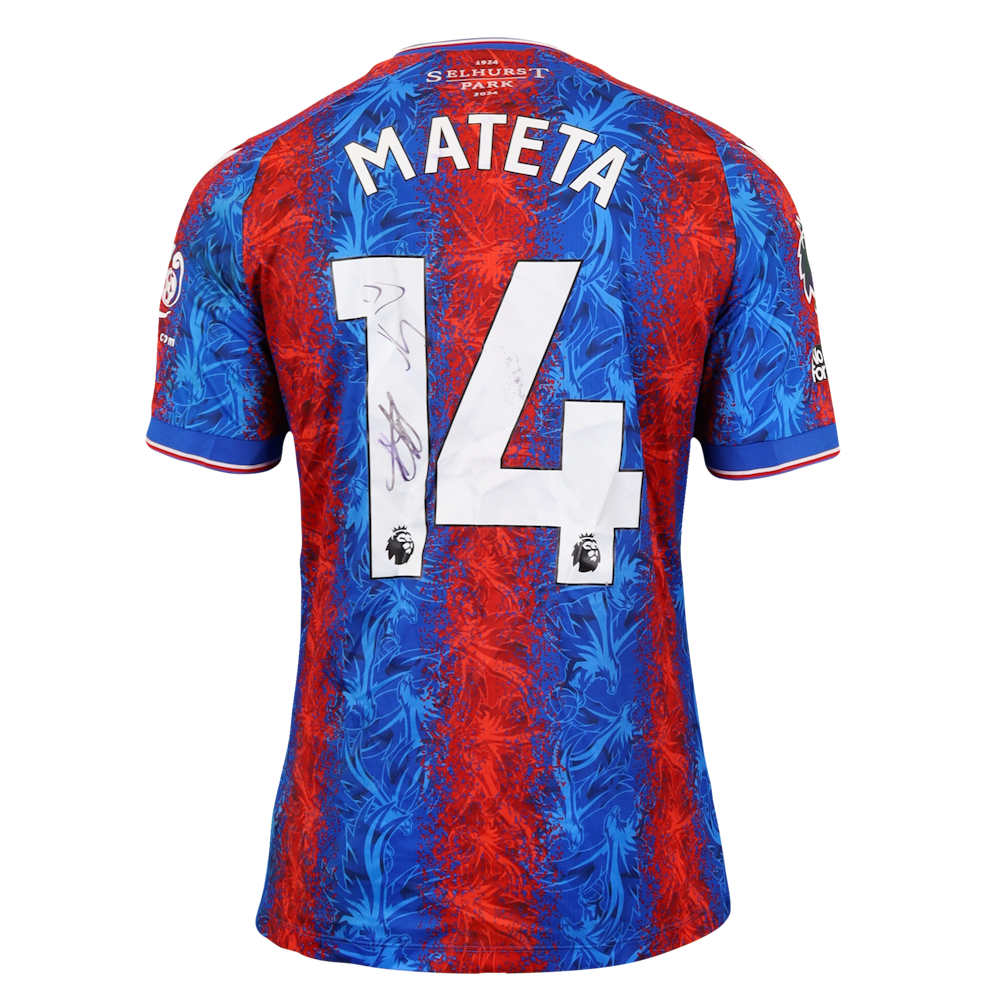 Jean-Philippe Mateta | Crystal Palace - Fulham | MatchWornShirt